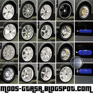 Mods GTA San Andreas: Jogo de Rodas SONICPVG 2.0